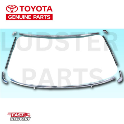1989-1995 Toyota Pickup Toyota 4Runner NEW OEM GENUINE WINDSHIELD TRIM ...