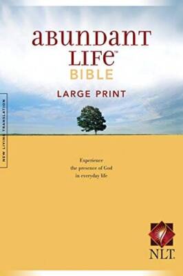 NLT (New Living Translation) Abundant Life Bible, Large Print ...