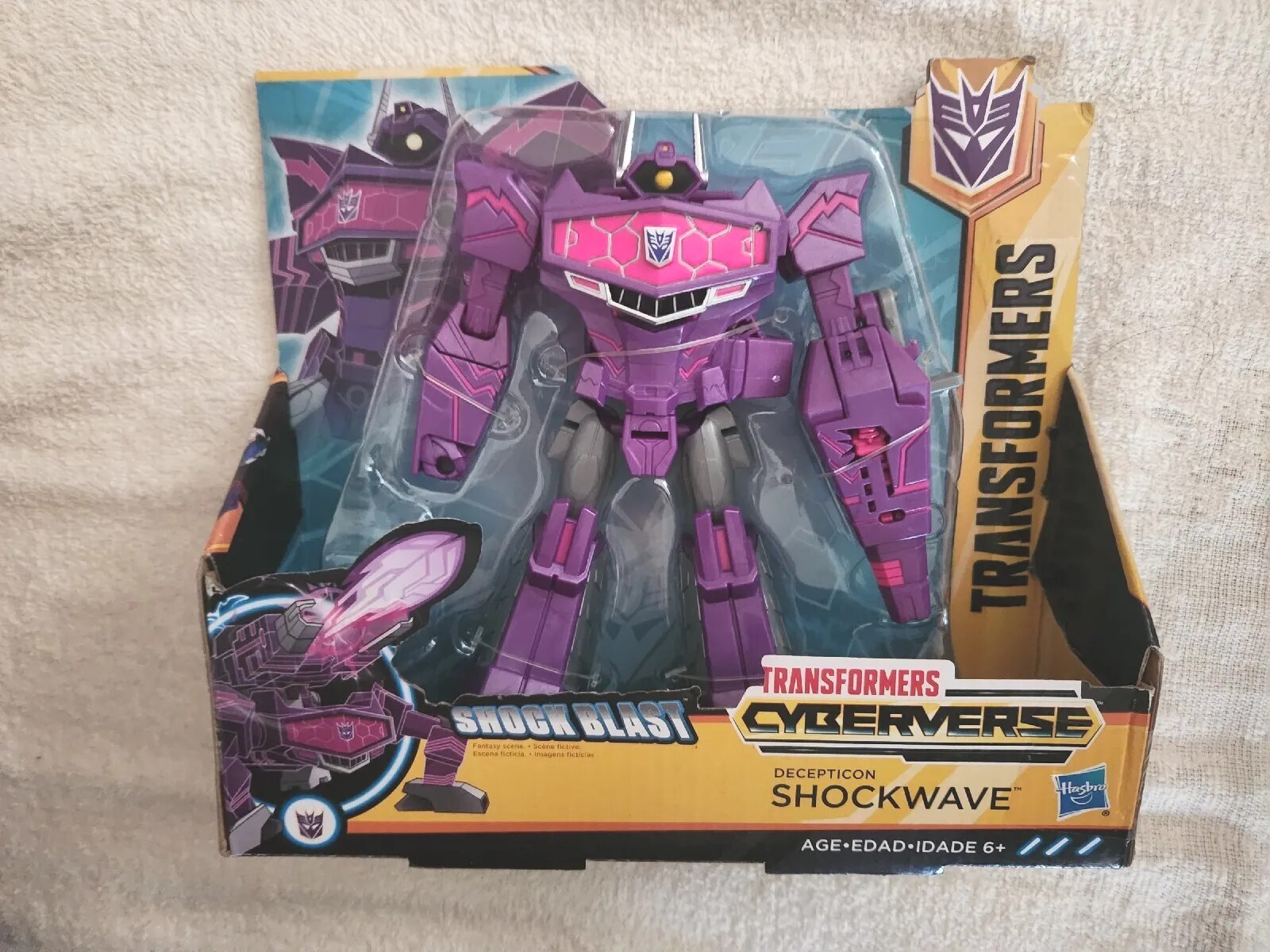 Transformers Cyberverse Shock Blast Shockwave 14 Step Ultra Class Sized Figure | eBay