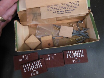 HO SCALE LW MODELS FORT DODGE BOX CAR CRAFTSMAN KIT | eBay