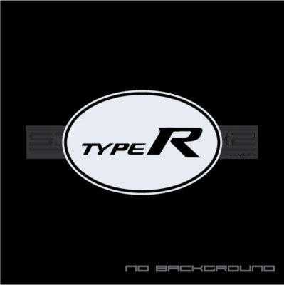 Type R Decal Sticker logo FK8 Honda Acura Integra Civic SIR Type S JDM ...