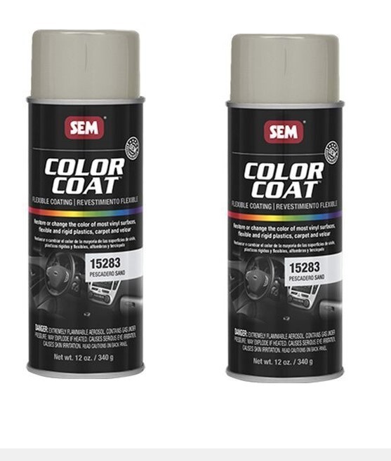 SEM 15283 Color Coat Pescadero Sand Spray Paint Aerosol Can 12 oz. (2 ...