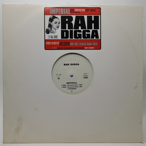 Rah Digga - Imperial 12” PROMO Vinyl 2000 Busta Rhymes Eve Sonja Blade ...