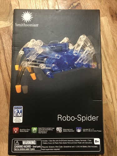 Smithsonian Robo Spider STEM Science Technology Engineering Activity ...