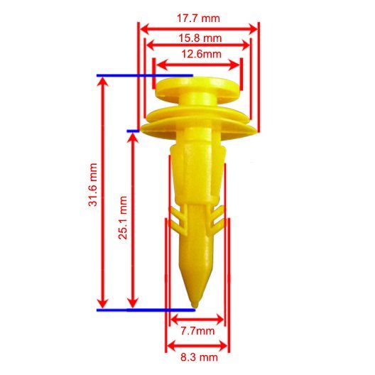 20 x Door Trim Panel Clip Retainer 6502991 For Dodge For Jeep WJ Grand ...