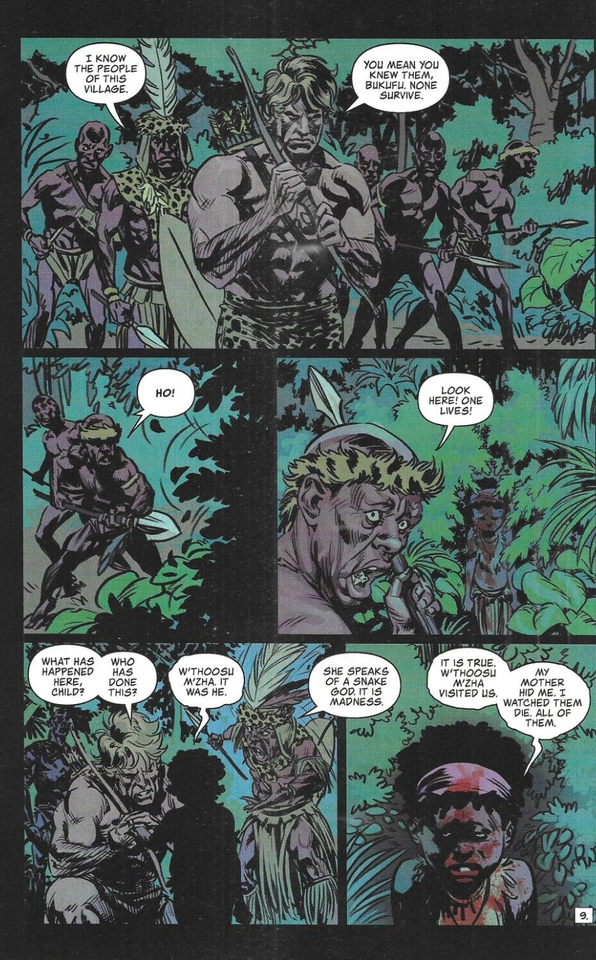 Jungle Comics 1 Cover A Kelsey Shannon Chuck Dixon Brian Denham 2019 ...