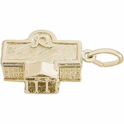 10kt Yellow Gold Rembrandt Charms United States White House Charm | eBay