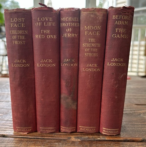5 JACK LONDON 1919 Macmillan Sonoma Editions 1924-1926 | eBay