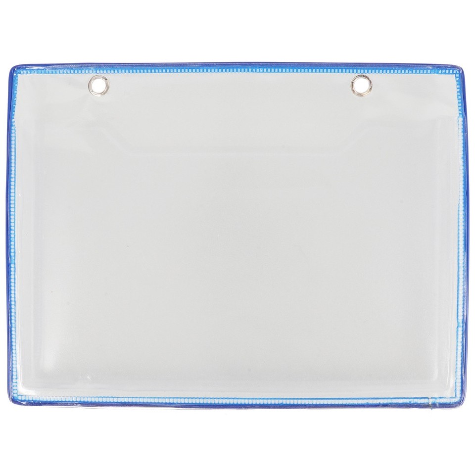Plastic Wall File Holder Hanging Storage Bag Important Papers Container ...