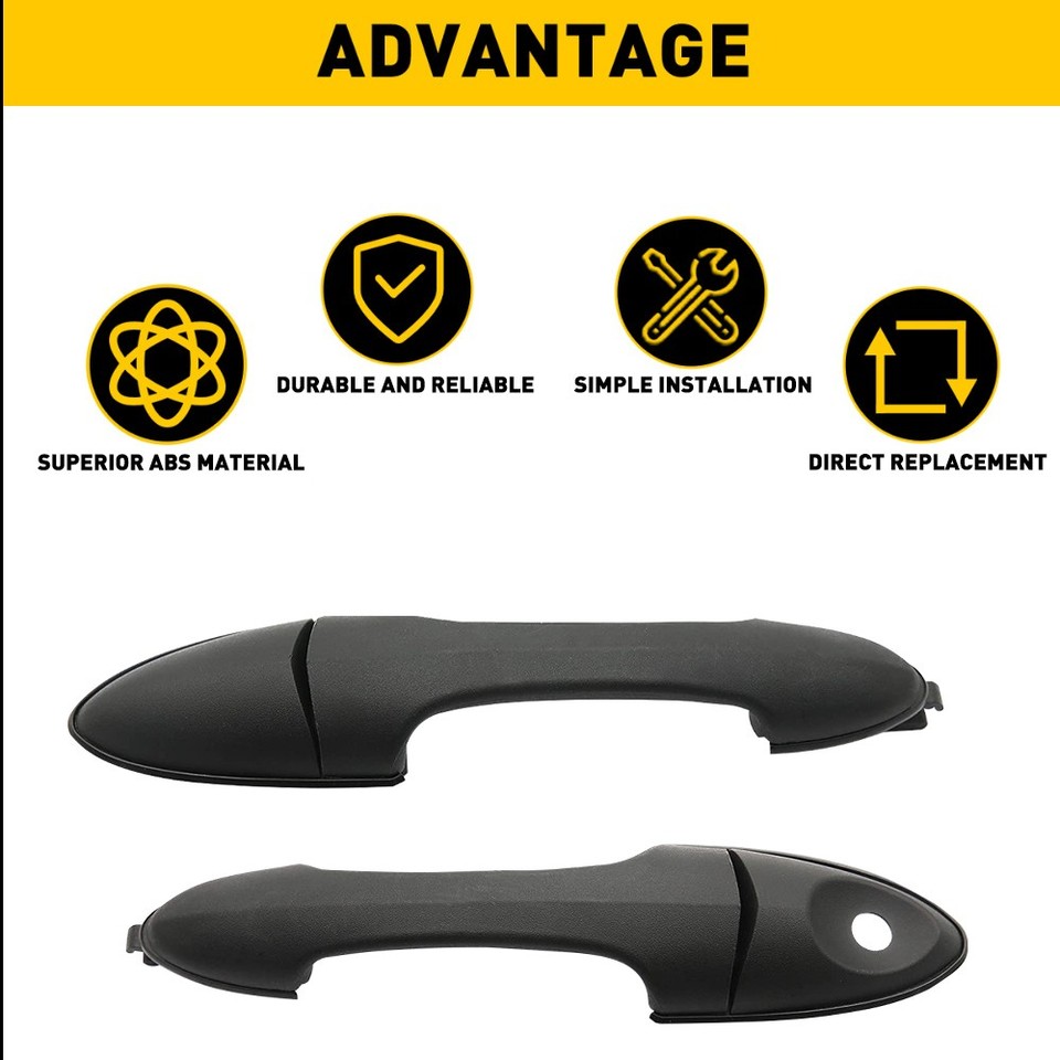 For 00-07 Tribute/Ford Focus Front Rear Side Door Pull Handle Exterior ...