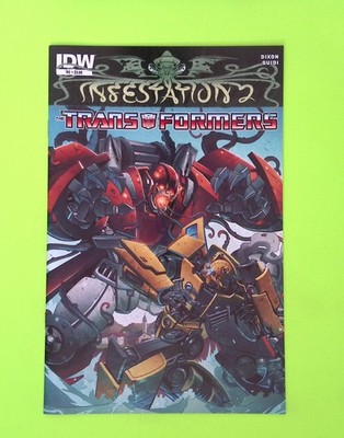 Infestation 2 Transformers #2 2012 IDW Publishing High Grade Comic Book ...