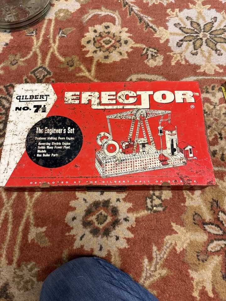 RARE Gilbert erector setS lot vintage See Photos | eBay