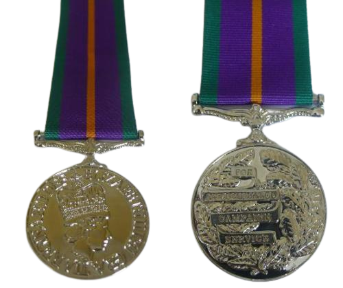 ACCUMULATED CAMPAIGN SERVICE MEDAL FULL SIZE ACSM LOOSE OR COURT ...