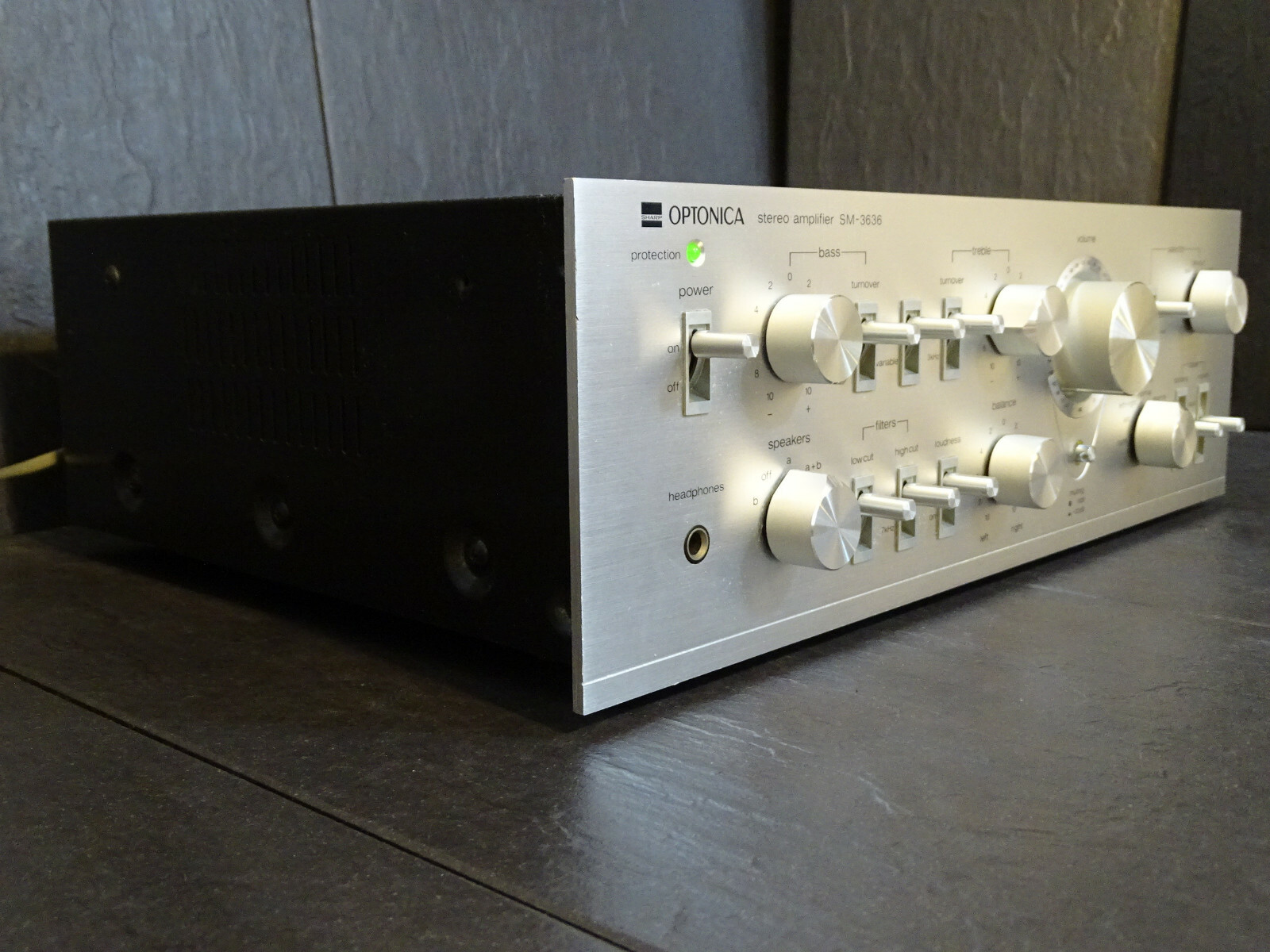 SHARP OPTONICA SM-3636 INTEGRATED AMPLIFIER SERVICED LEGEND | eBay