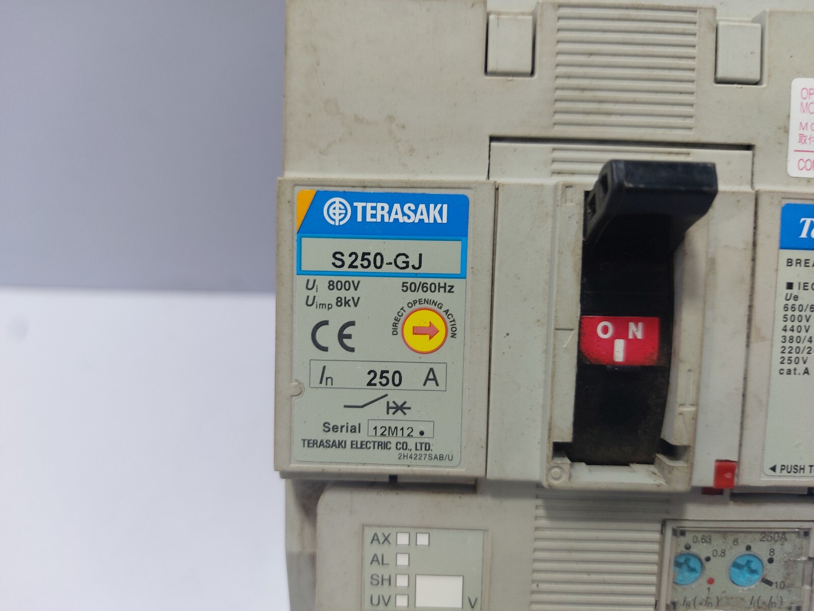 Terasaki Electric S250-GJ TemBreak Circuit Breaker 250A | eBay Australia