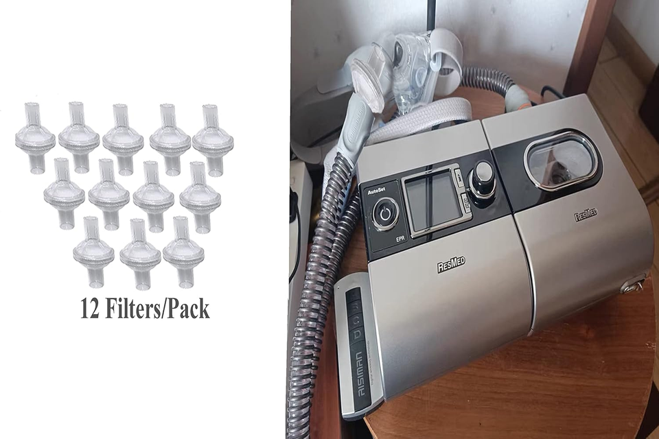 Filters for Cpap Machine - 12 Pcs Cpap Filters fit Inline Filters ...