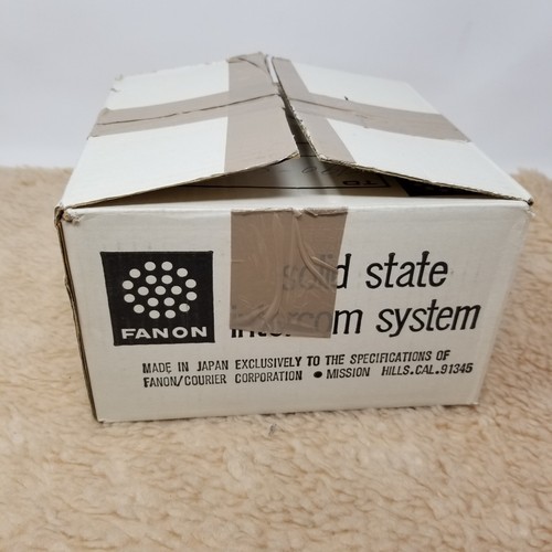 Fanon Courier Director 1 Solid State Intercom Remote Station NIB New ...