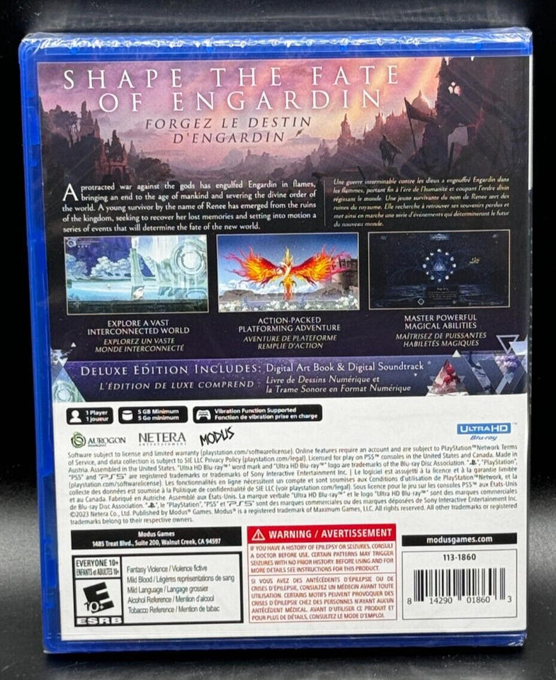 Afterimage Deluxe Edition Sony PlayStation 5 PS5 Factory Sealed New ...