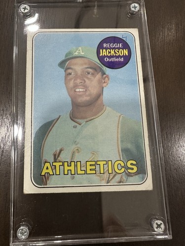 1969 Topps #260 Reggie Jackson ROOKIE Baseball Card | eBay