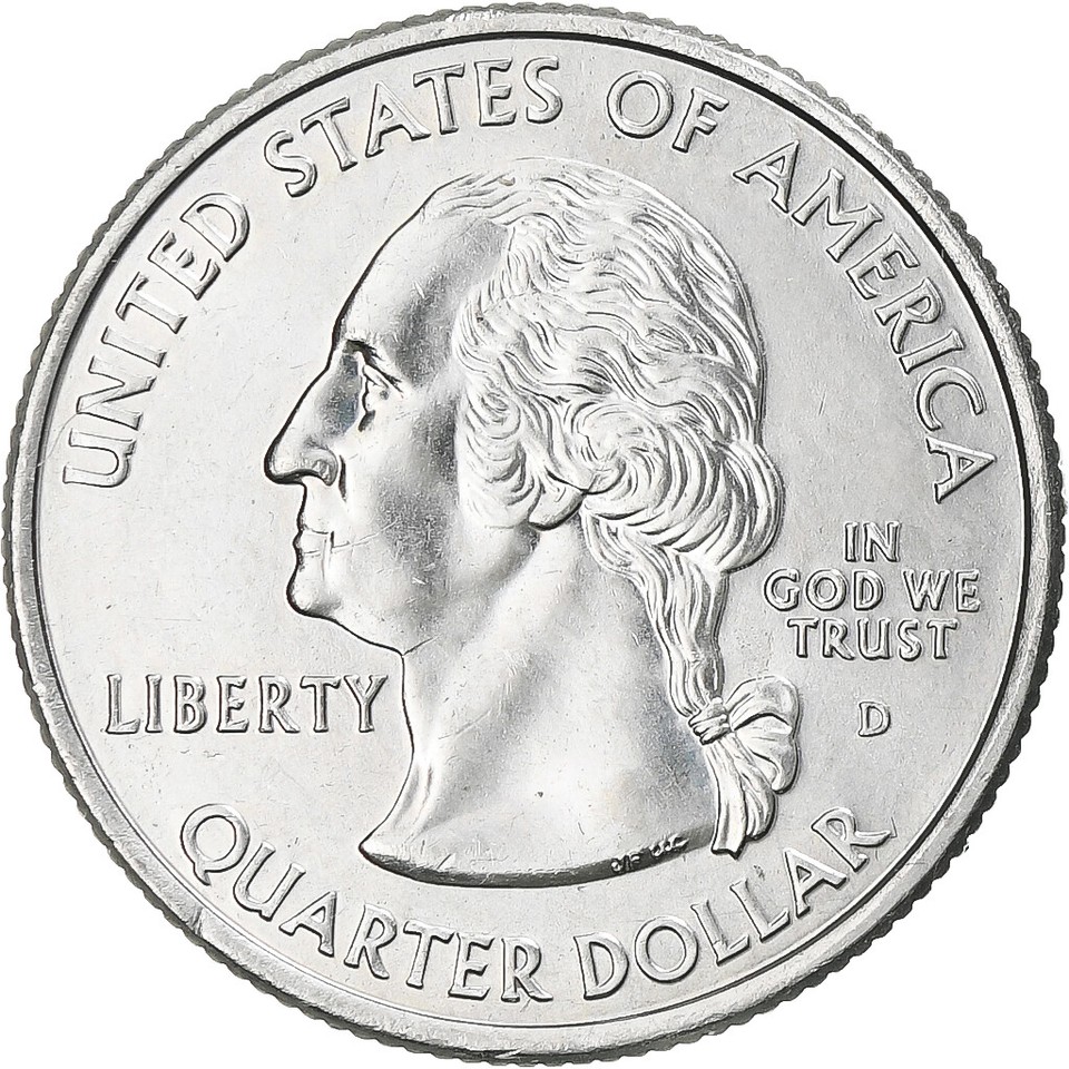 [#224377] United States, Quarter, 2005, U.S. Mint, Copper-Nickel Clad ...