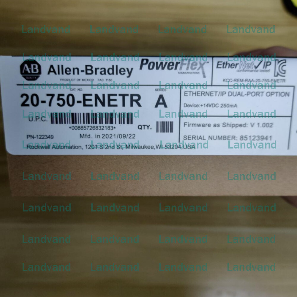 New Sealed Allen Bradley 20-750-ENETR SER A 750 2-P ENet/IP Module | eBay