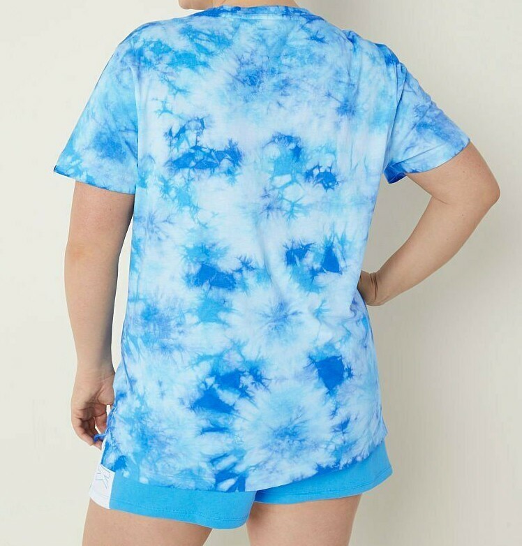 Victoria's Secret PINK CAMPUS / RINGER / HENLEY SHORT SLEEVE T-SHIRT XS ...