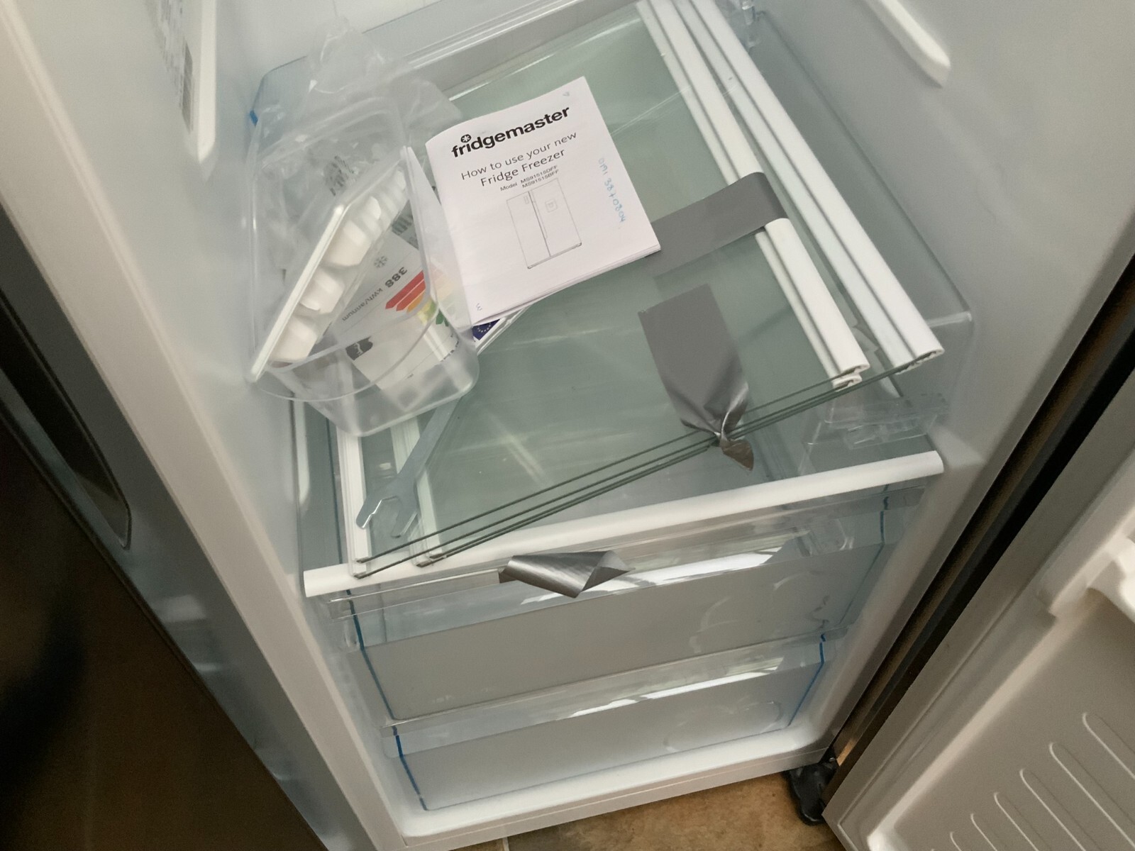 Fridgemaster MS91515DFF Spares or Repair Side by Side American Fridge ...