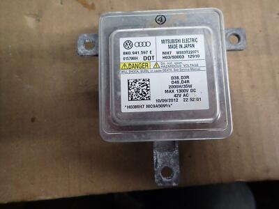 11 AUDI S4 Right Ballast Control Module ID# 8K0941597E & Bulb | eBay