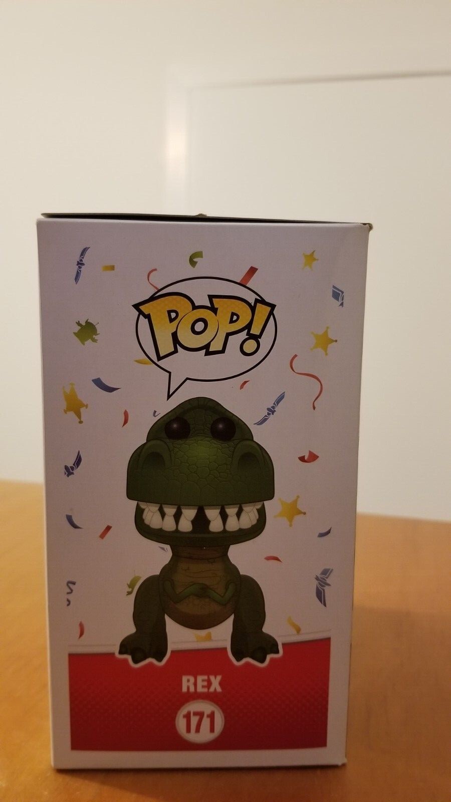 Funko POP! Disney Pixar Toy Story Rex #171 20th Anniversary Vaulted ...
