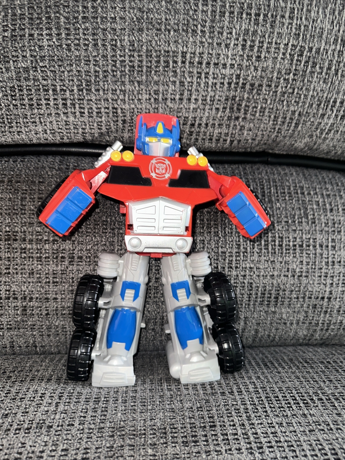 Playskool Heroes Transformers Rescue Bots Academy Mega Mighties Optimus ...