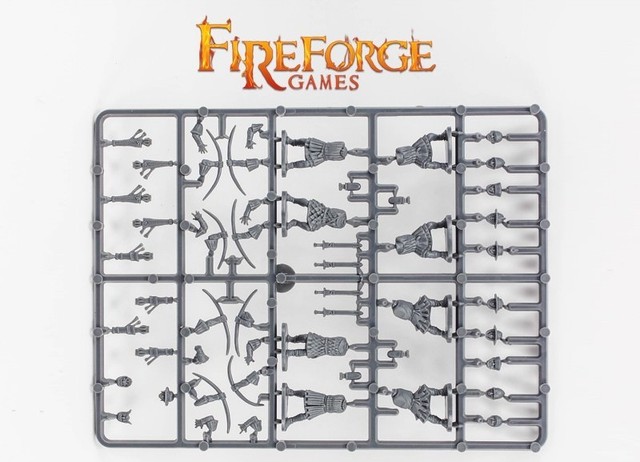 Fireforge Games Medieval Archers 24 Multi-part Hard Plastic 28mm ...