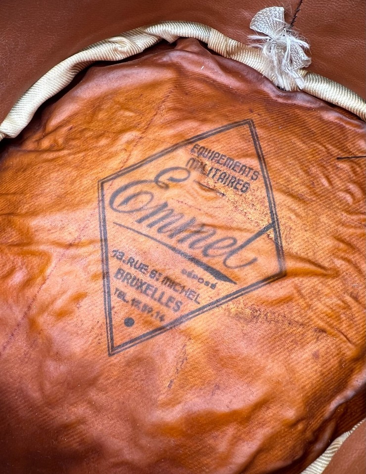 Vintage Belgian Police Officer Visor Cap Hat Uniform Belgium Cop 1950's ...