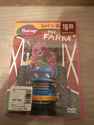 Barney Let's Go To the Farm Children’s DVD Disc New/Sealed | eBay