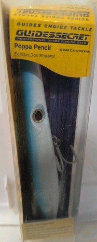 The Guides Secret Poppa Pencil 8.5" Surfcasting Topwater 3oz Fishing ...
