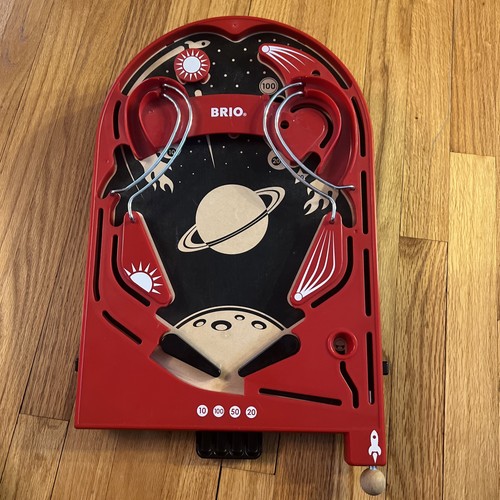 Brio AB Pinball Game Space Themed Sweden SE-201-23, Box 305 Working NO ...