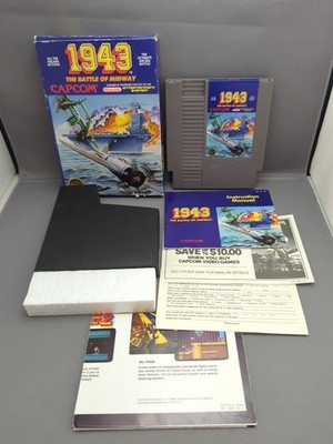 * 1943: The Battle of Midway (Nintendo NES, 1988) Complete CIB With ...