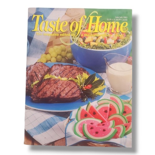 Vintage 2003 Taste Of Home Magazine Cookbook Recipes Cooking Cook Book ...