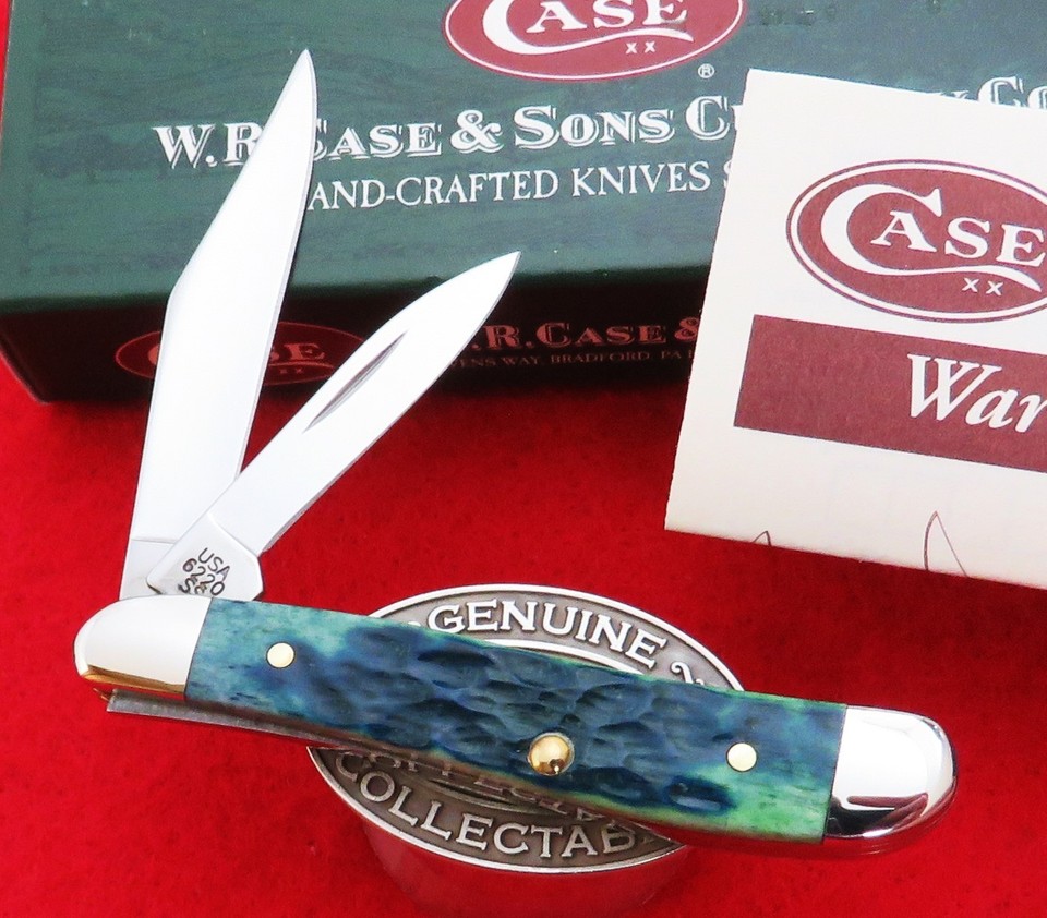 Case XX Circle C Peanut Knife 2006 Kentucky Bluegrass Bone MIB Original ...