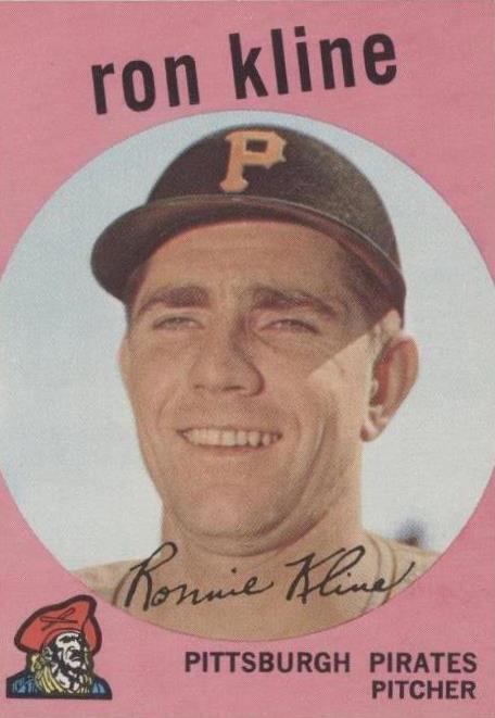 1959 Topps - Ron Kline #265 grey back for sale online | eBay