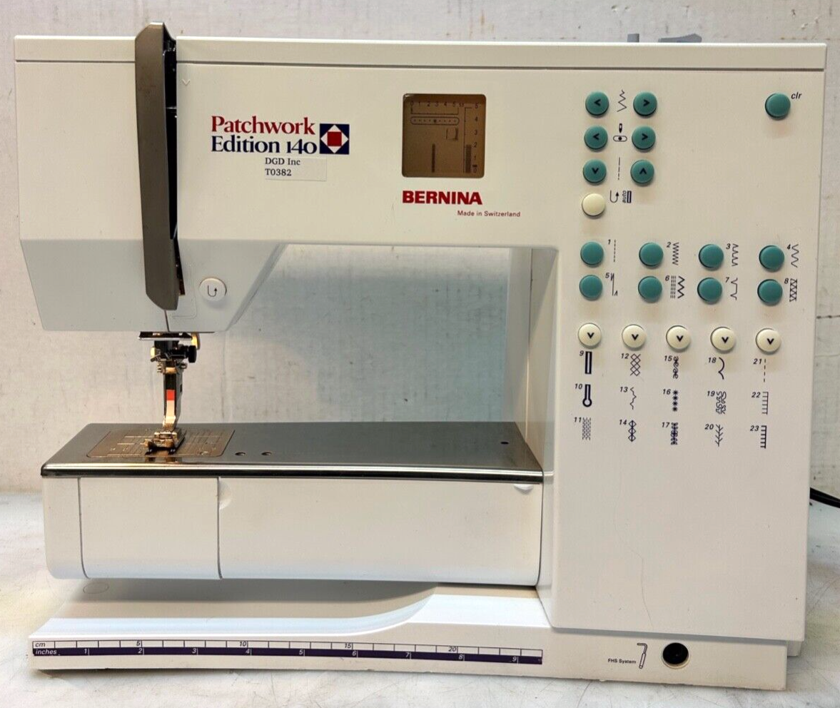 Bernina Patchwork Edition 140 Sewing Machine T0382 | eBay