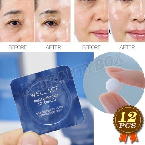 WELLAGE Real Hyaluronic Capsule 18mg x 12EA Moisturizing Capsule Korea Hit Item | eBay Australia
