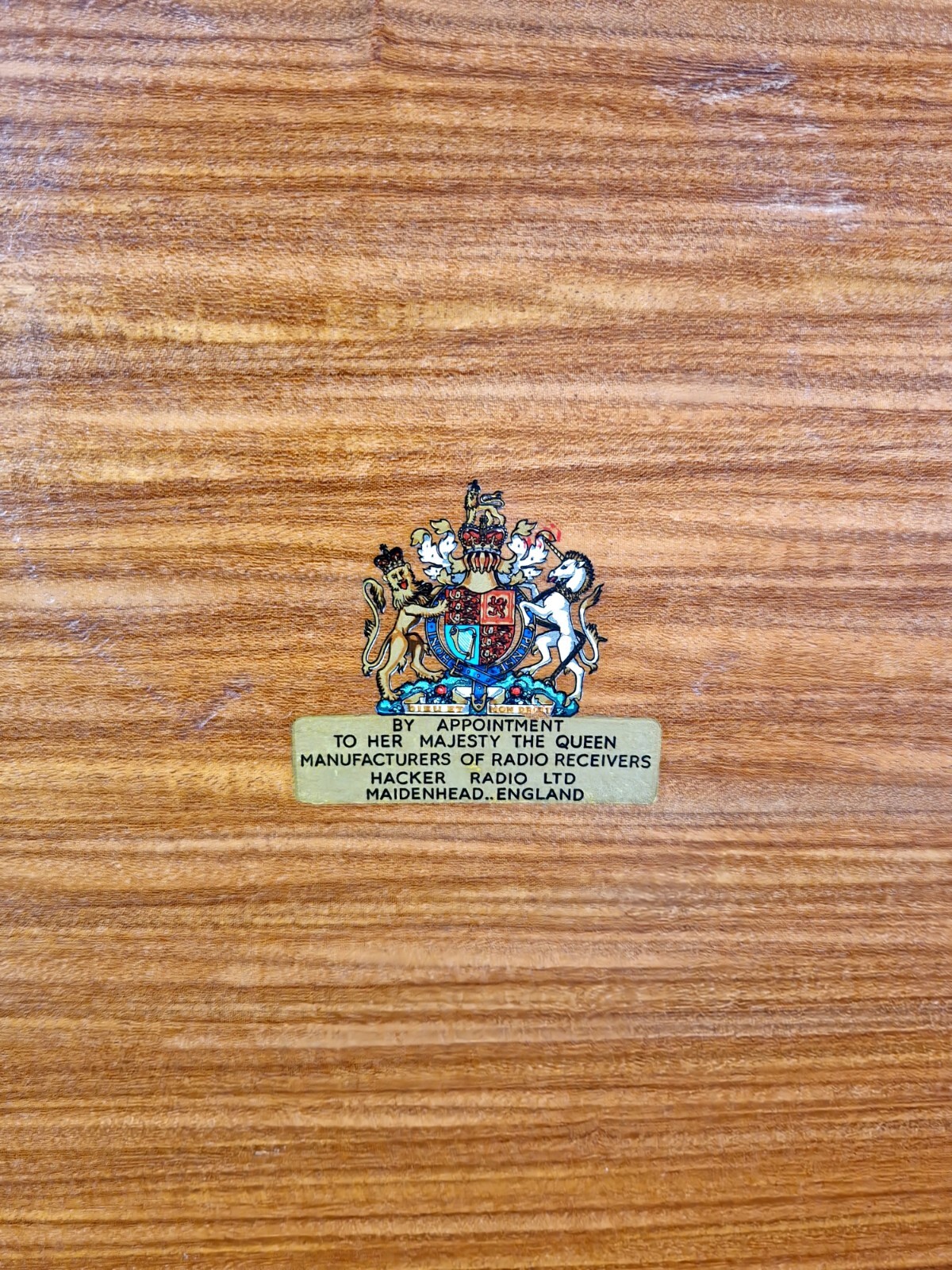 1974 British Hacker Centurion Record Player Radiogram Hifi Teak Hacker ...