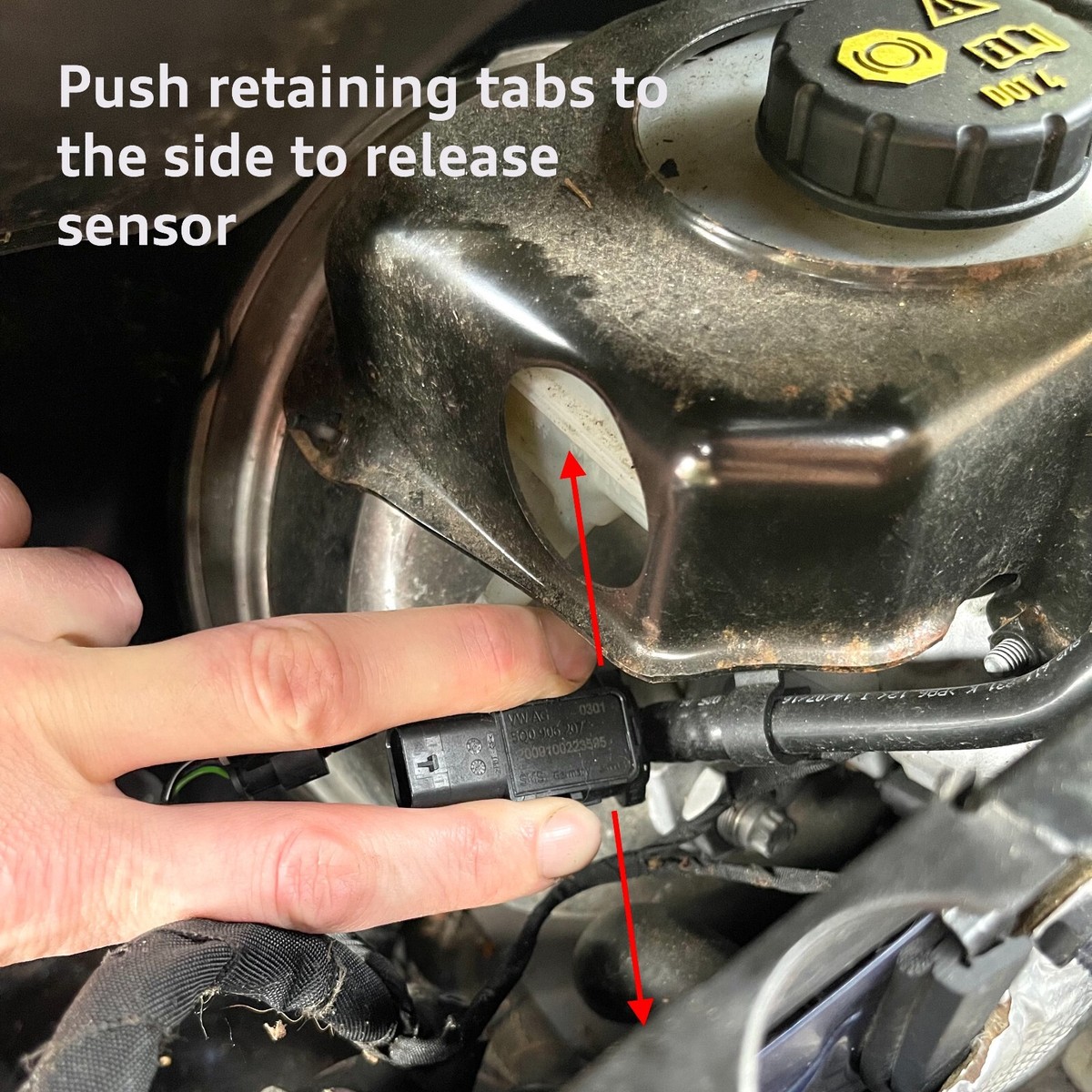 2002 A4 Brake Booster Sensor