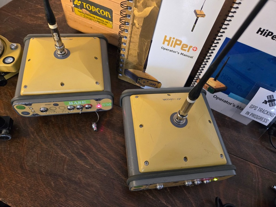 Topcon Hiper Ga Green Label Base and Rover GNSS GPS Land Surveying ...