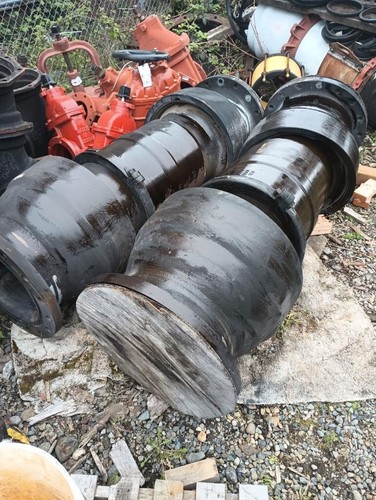 Two 16” EBAA FLEX-TEND Flanged Iron Flexible Expansion Joint 41600F ...