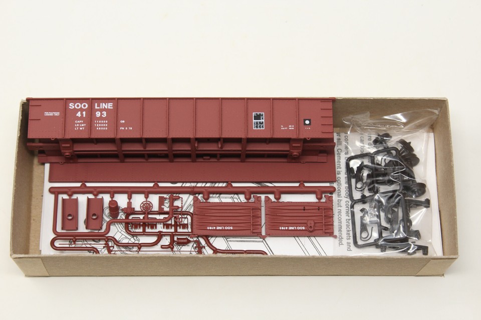 HO Accurail Soo Line Historical Society 40' Gondola Soo Line (ex-DSS&A ...
