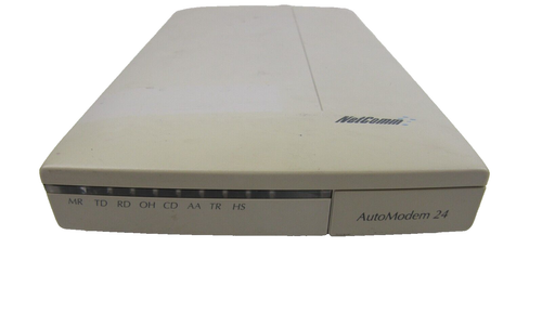 NETCOMM AM1500 MODEM DIAL-UP AUTOMODEM 24 SERIAL Retro Vintage | eBay ...