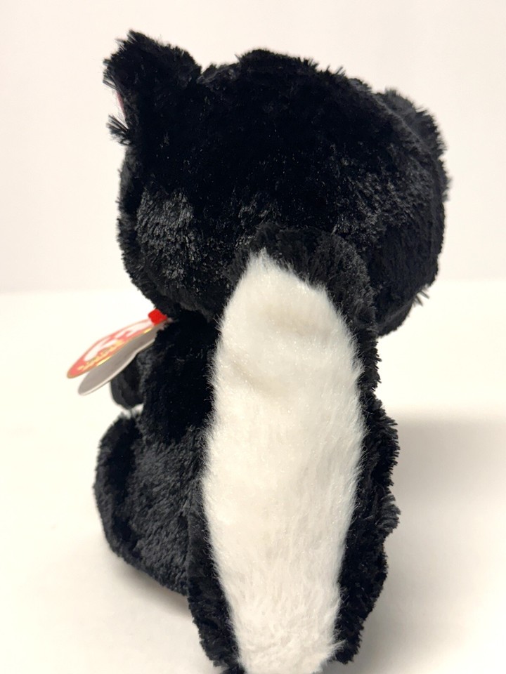 TY BEANIE BOOS~FLORA THE SKUNK 6" PLUSH~WITH TAG NMWT | eBay