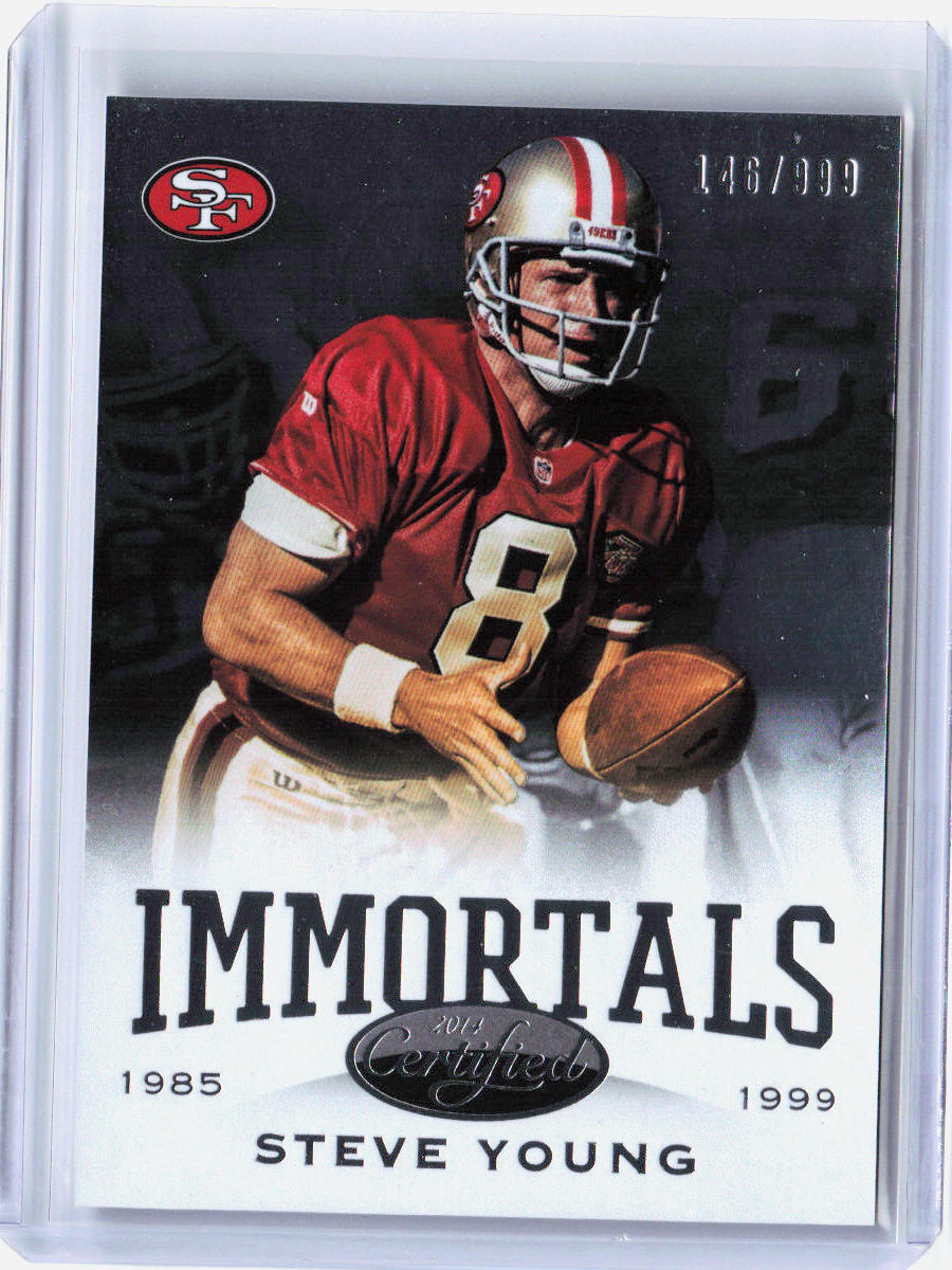 2014 Panini Certified - #198 Steve Young /999 for sale online | eBay