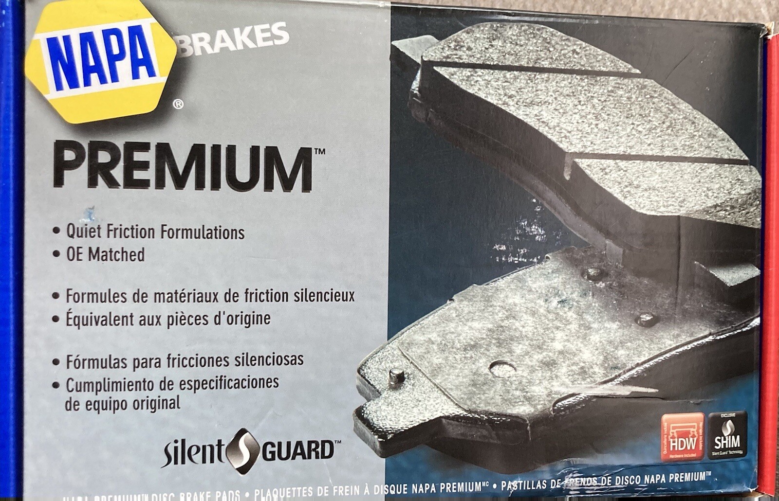 Disc Brake Pad Set Front Napa/rayloc Safety Stop-rss SS7974AM for sale ...